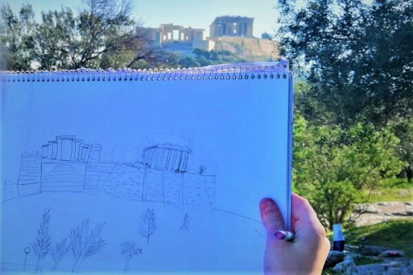 Painting Activity in Athens with Kids - Mamakita.gr